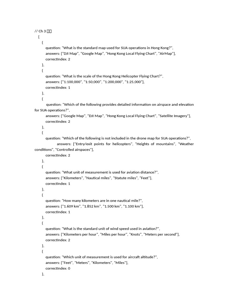 ch3 Question | PDF | Sea Level | Altitude