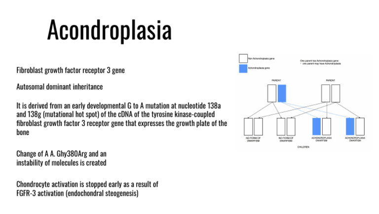 Acondroplasia | PDF