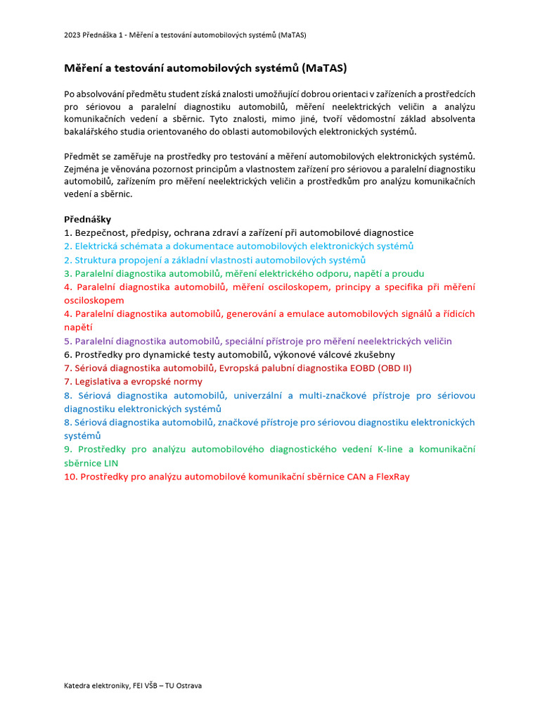 2024 MaTAS - Prednaska 1 | PDF