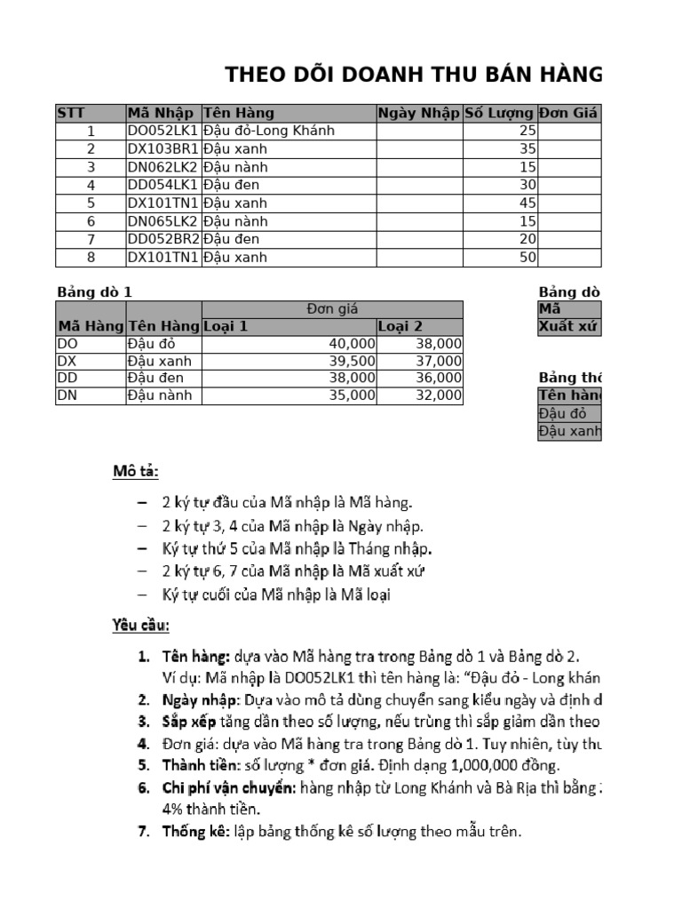 DulieuExcel De02 | PDF