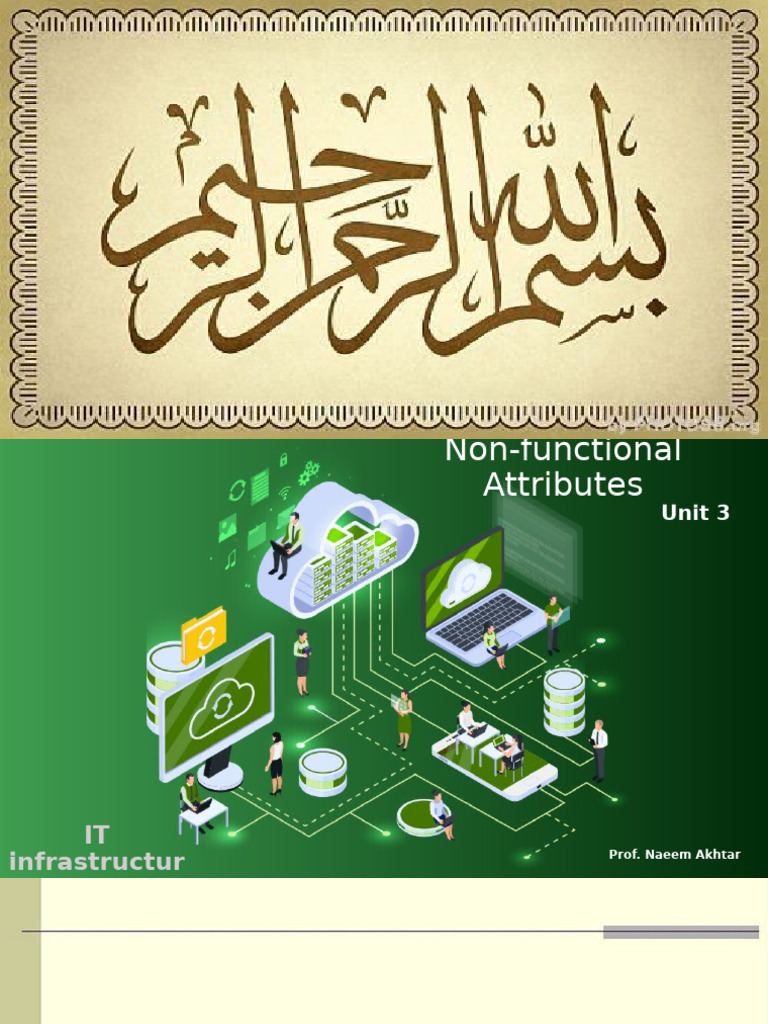 Unit 3 - Non Functional Attributes | PDF | Computing | Information ...