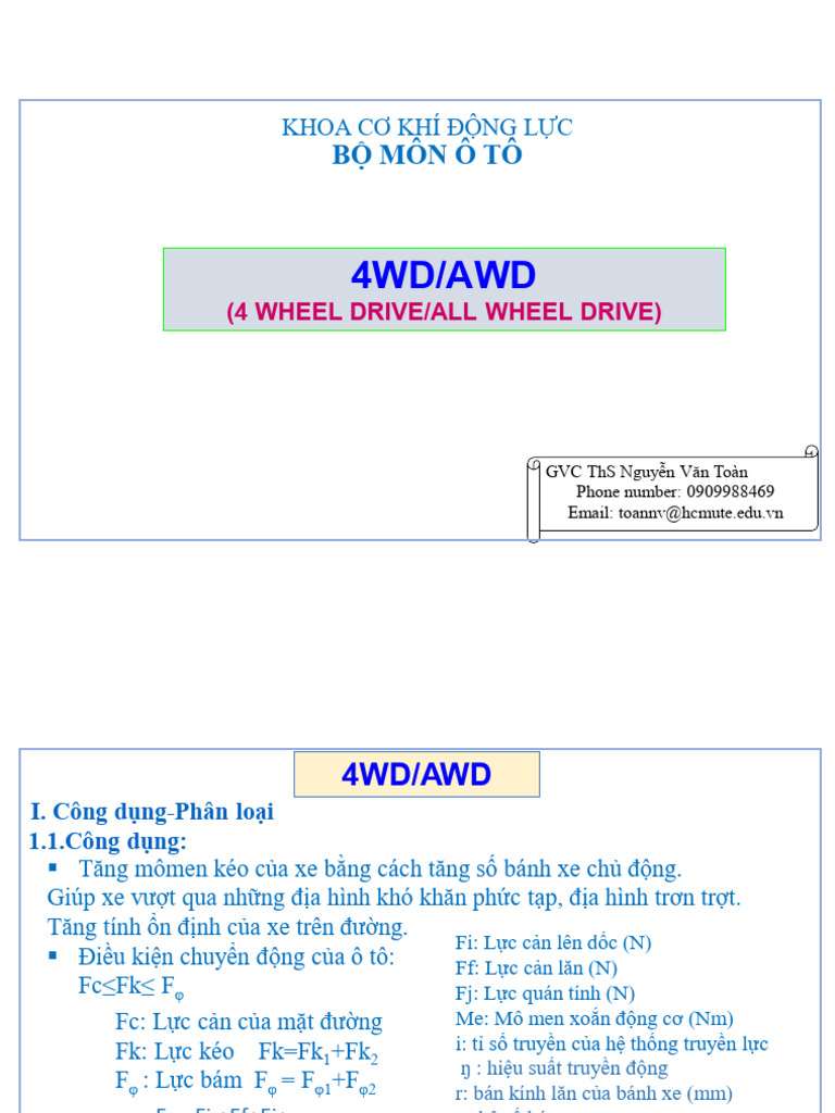 5 4wd-Awd | PDF
