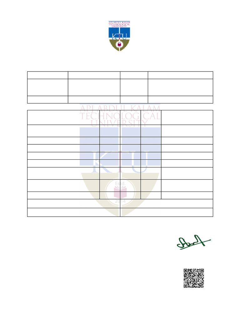 Semester Grade Card (S2) | PDF