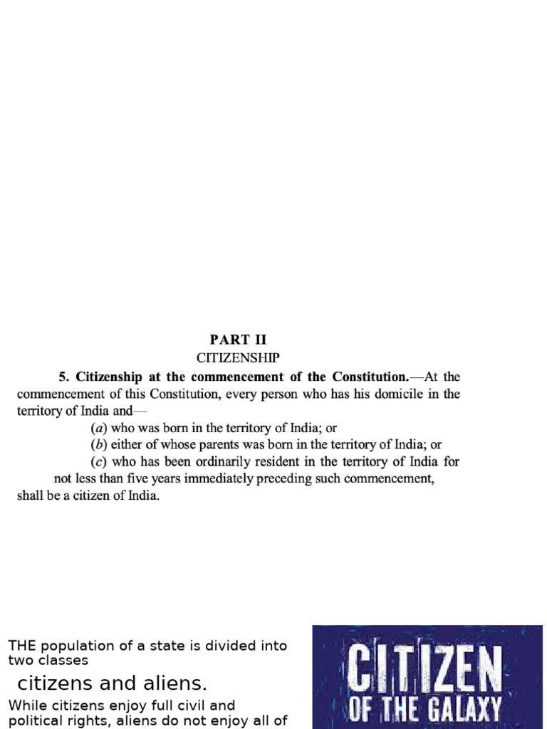 Article 5 | PDF | Citizenship | Government