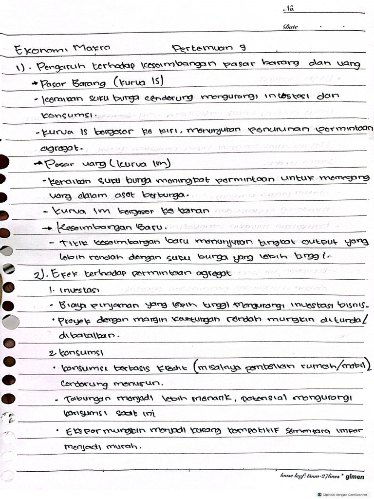 Ekonomi Makro P9 | PDF