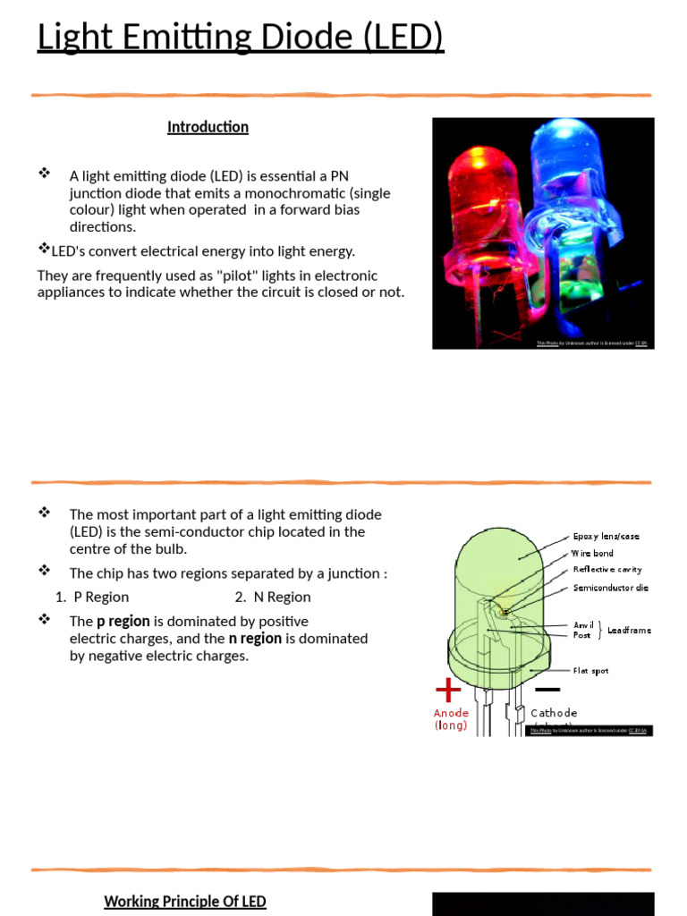 Light Emitting Diode (LED) | PDF