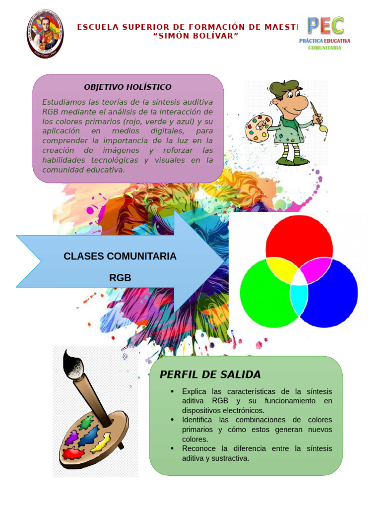 Guia Metodologica RGB | PDF | Color | Modelo de color Rgb