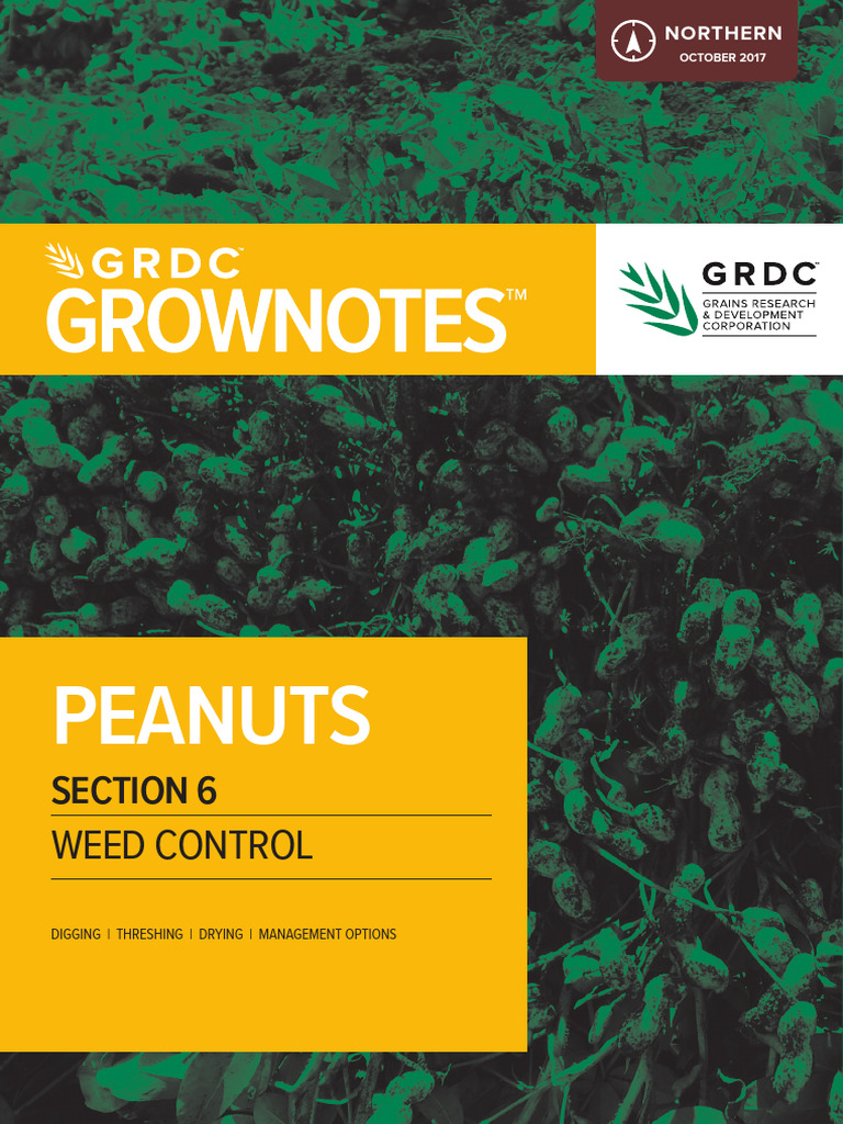 GrowNote Peanuts North 06 Weed Control | PDF | Weed | Crop Rotation