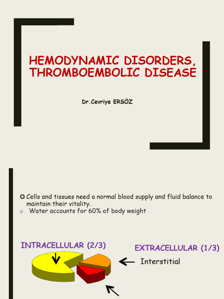 Hemodynamic Disorders Overview | PDF | Thrombus | Coagulation