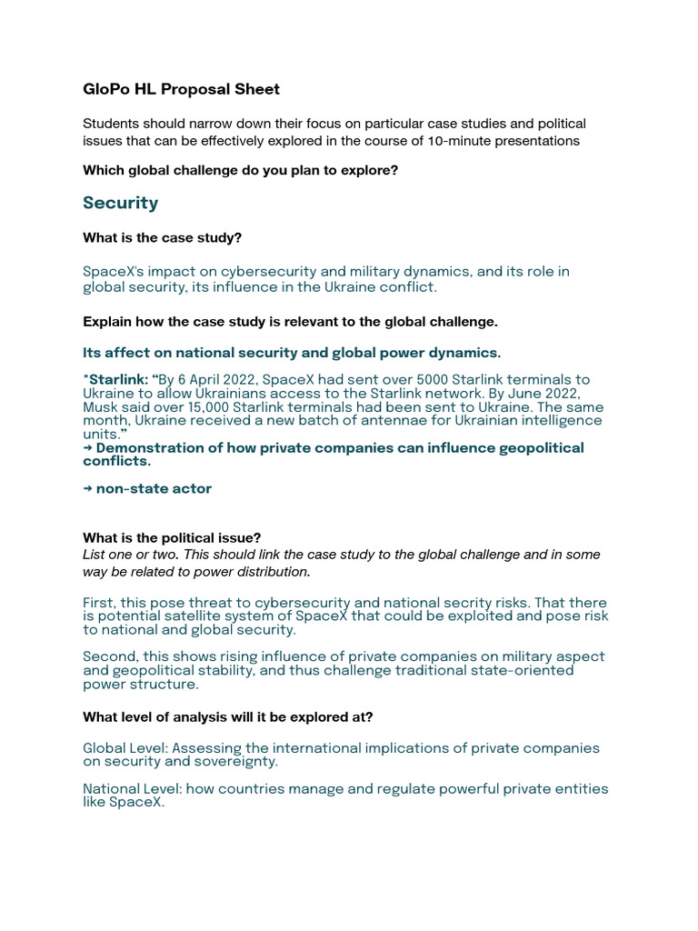 SPACEX | PDF | Politics