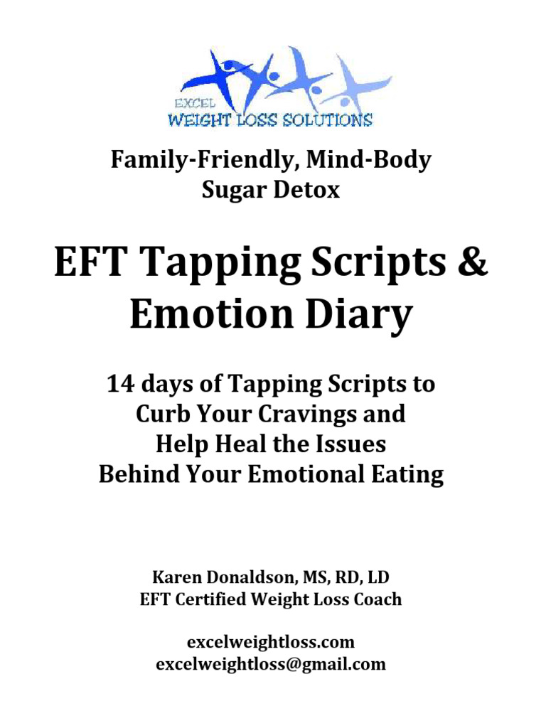 Detox Tapping Scripts and Emotion Diary | PDF | Emotional Freedom ...