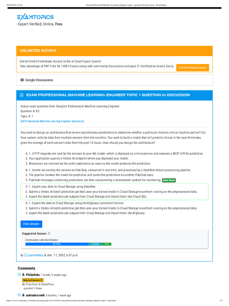 Expert Veri Ed, Online, Free.: Unlimited Access | PDF | Machine ...