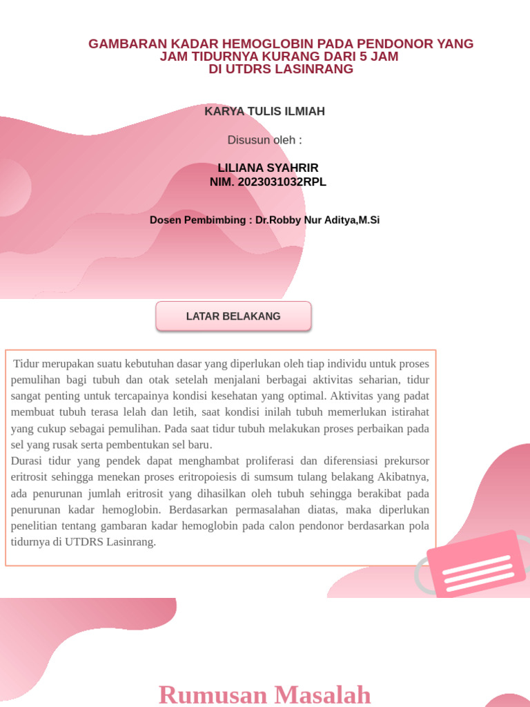 Naskah Kti Liliana | PDF