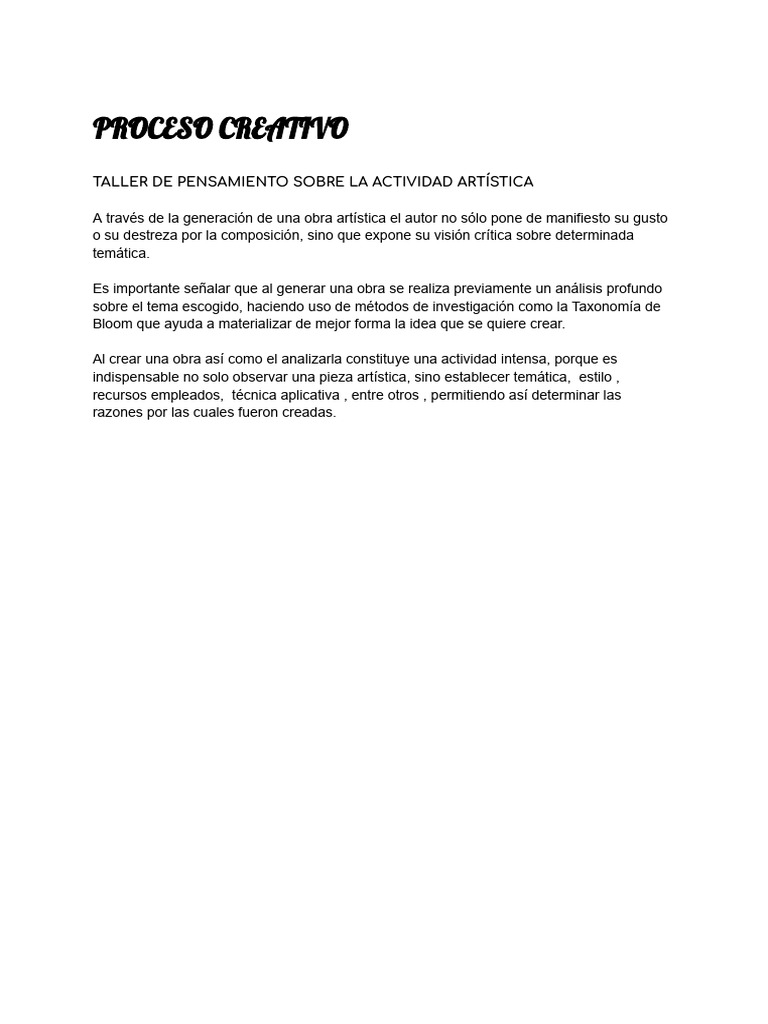 Taller Eca 10mo | PDF