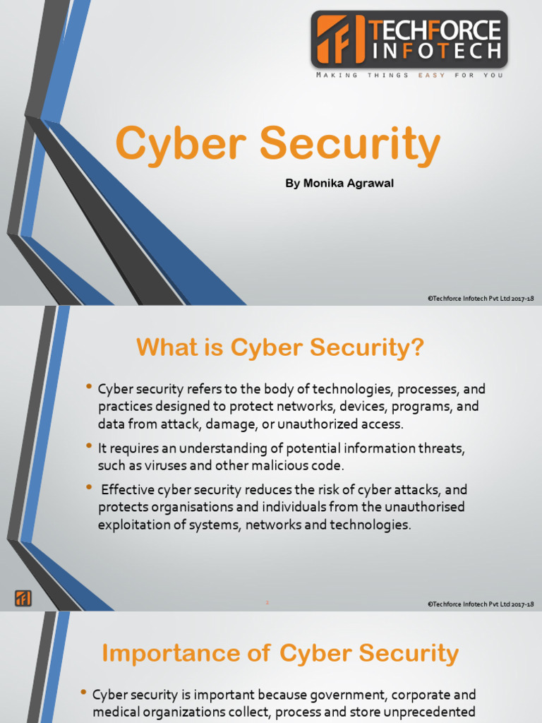 Understanding Cyber Security Essentials | PDF | Security | Computer ...