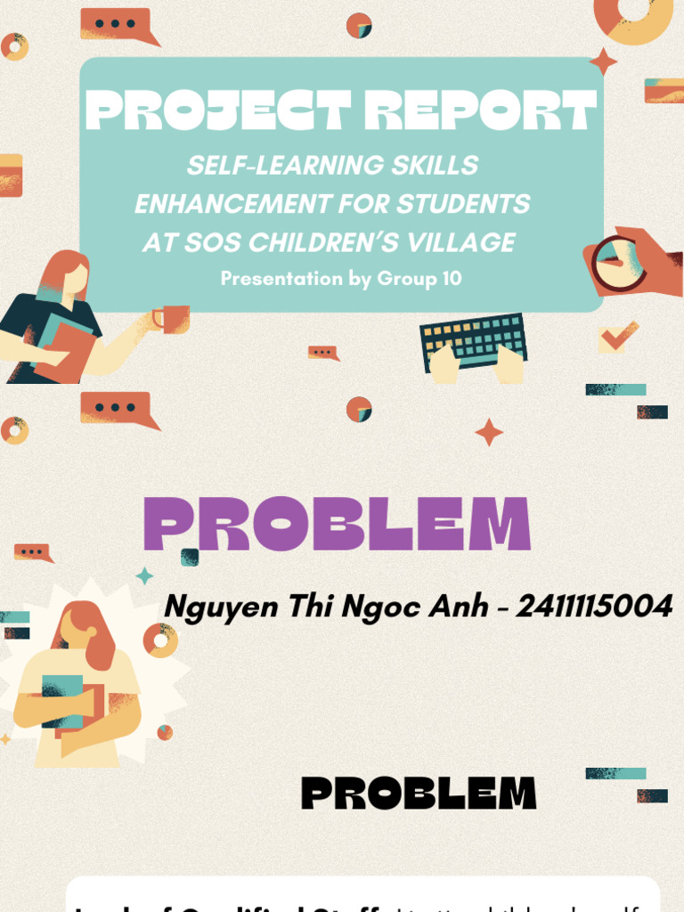 Project Report: Self-Learning Skills Enhancement For Students at Sos Children'S Village | PDF ...