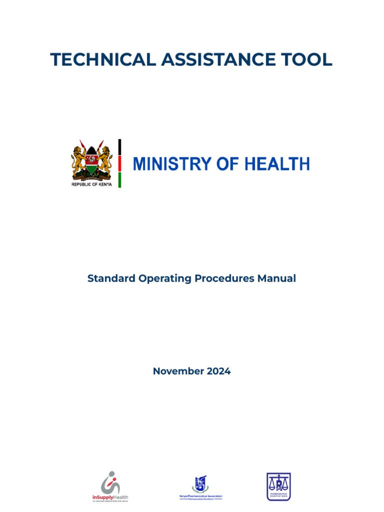 Technical Assistance Tool SOP | PDF | Pharmacy | Condom