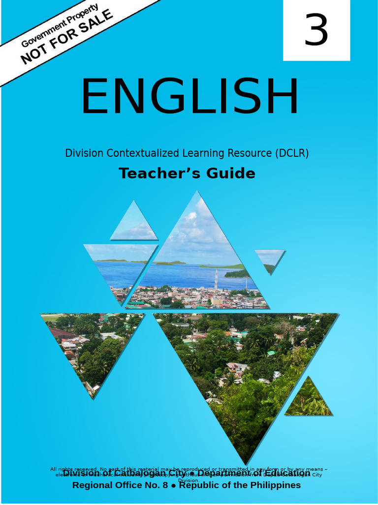 DCLR in English 3 Quarter 1 Week 1 | PDF | Science & Mathematics