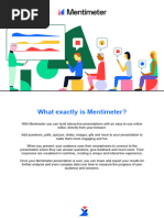 Mentimeter User Manual Guide | PDF | Question | Microsoft Power Point