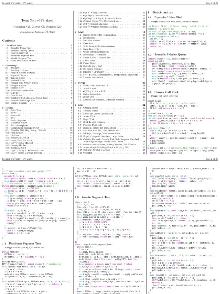 Icpc Seoul Qual | PDF | Mathematical Relations | Graph Theory
