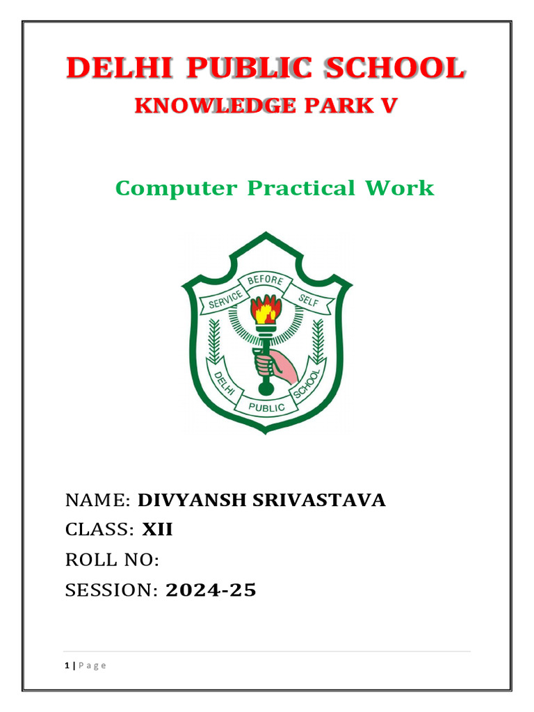 Computer Practical_Final | PDF | Table (Database) | Parameter (Computer ... Computer Practical_Final | PDF | Table (Database) | Parameter (Computer ...