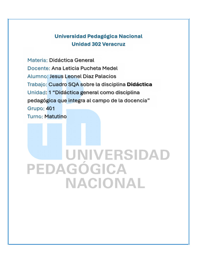 Didactica General | PDF