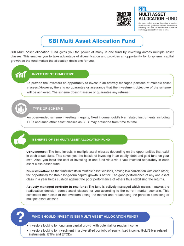 SBI Multi Asset Allocation Fund Overview | PDF | Investing | Asset ...