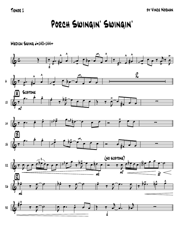 ps03 Tenorsax1 | PDF