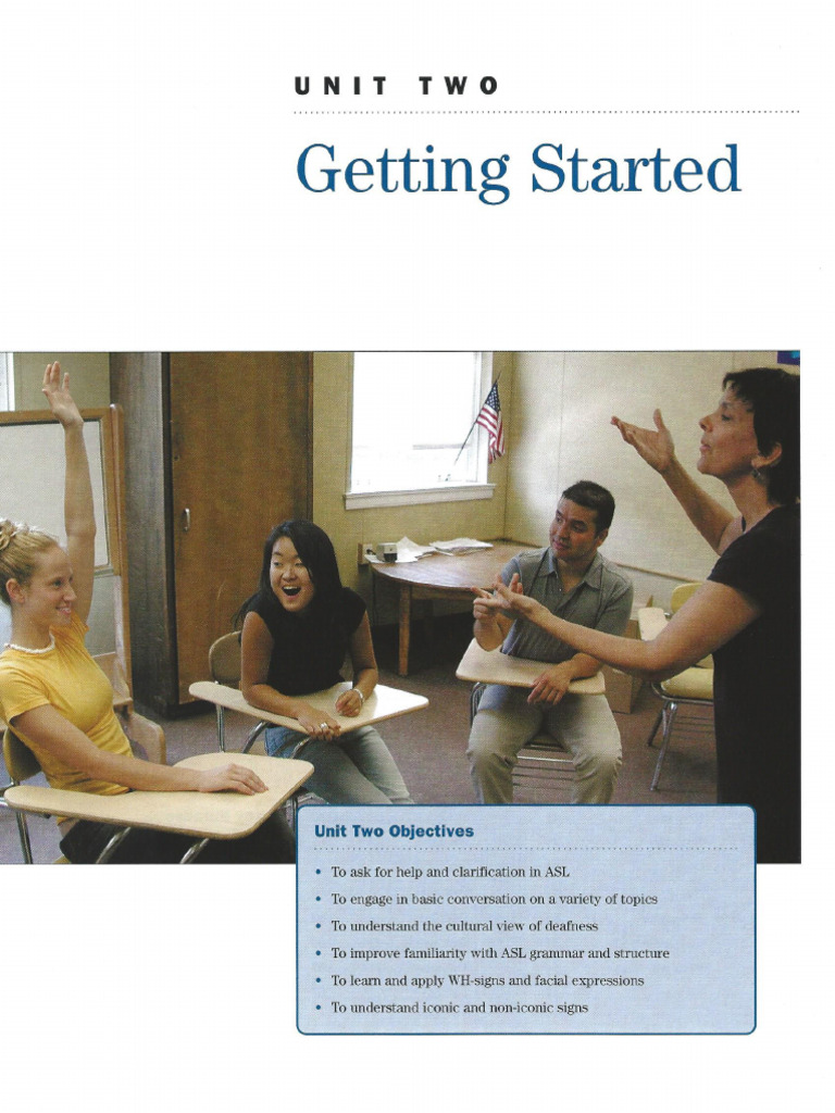 Master ASL Unit 2 | PDF