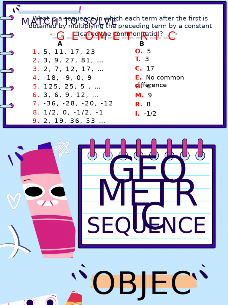 Geometric Sequence and Series | PDF | Sequence | Elementary Mathematics