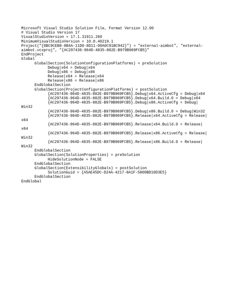 External Aimbot | PDF