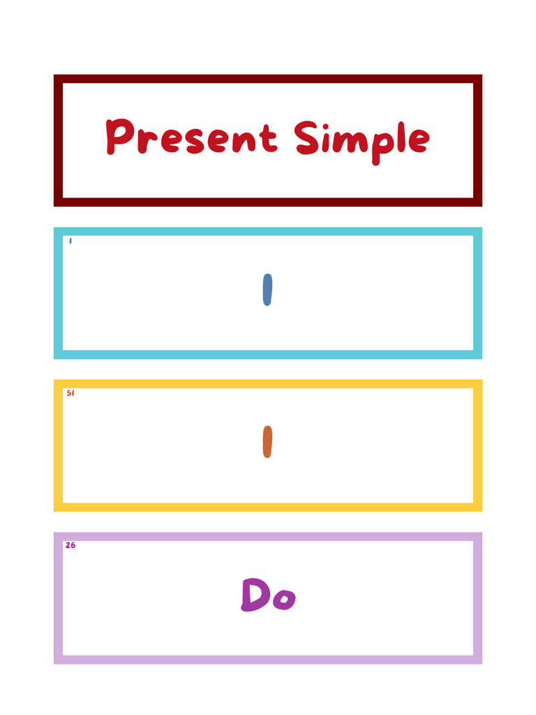 Present Simple Sentence Examples | PDF