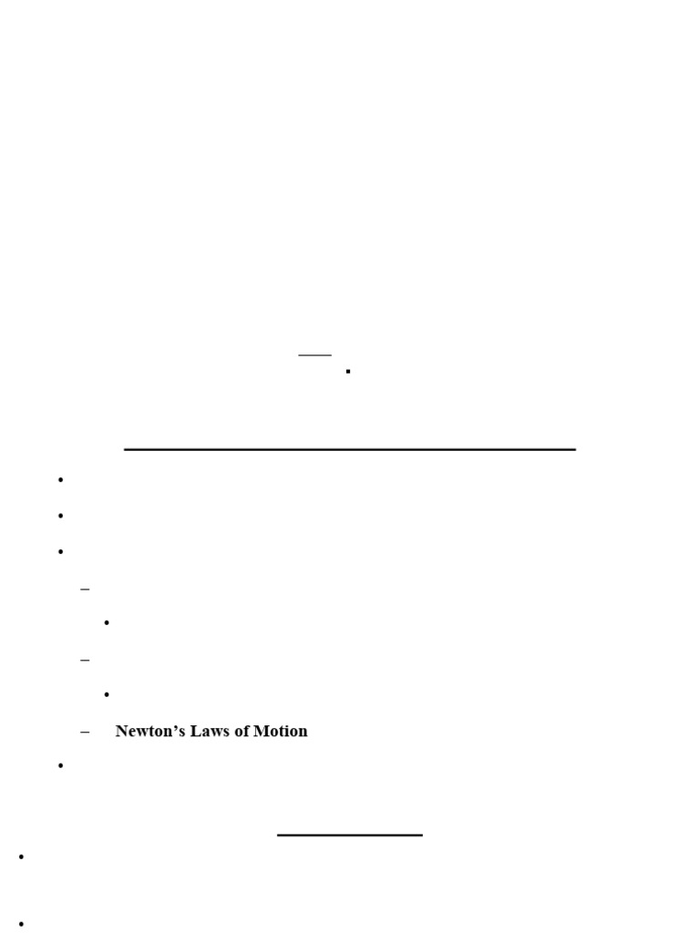 General Principles of Mechanics Overview | PDF | Force | Mechanics