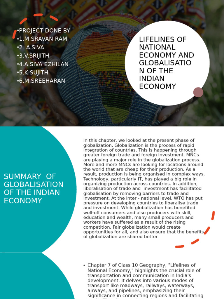 Class 10 Inter Disciplinary Project of An Interconnection Between CH-7 ...