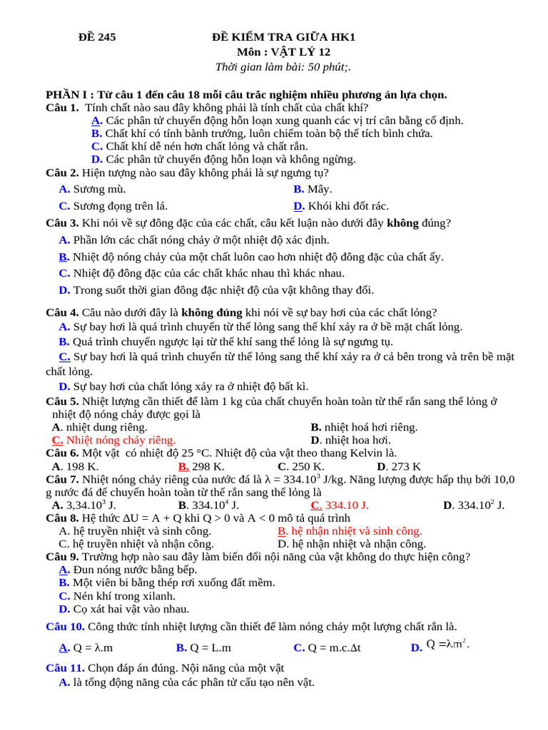 Đề KT GHK - K12 - 2024 | PDF