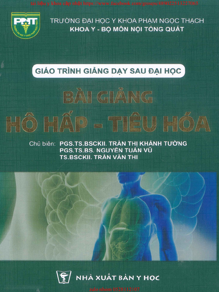 Bai Giang Ho Haptieu Hoa Sau Dai Hoc y Pham Ngoc Thach 1600 PDF - Gdrive.vip | PDF
