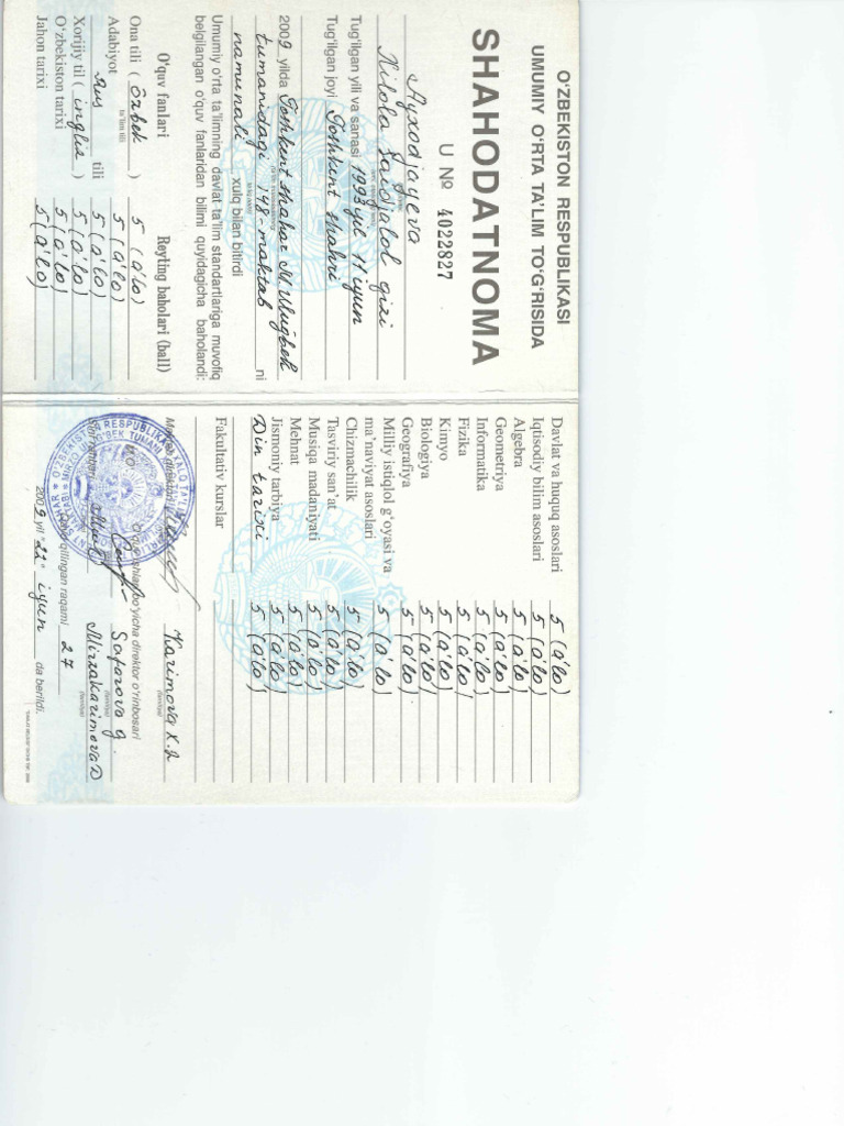 School Diploma | PDF