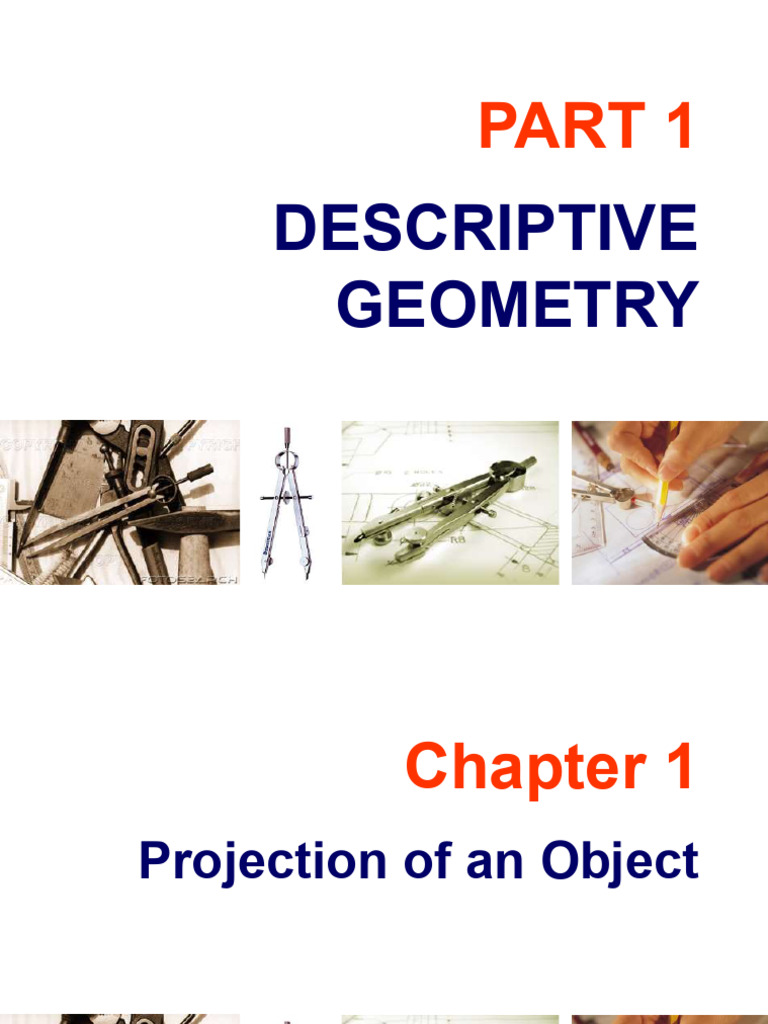 CH 1 Projections Points Lines Planes | PDF | Classical Geometry | Euclid