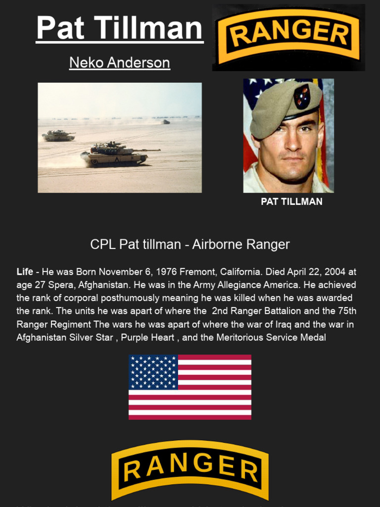 Pat Tillman: Heroic Life & Tragic Death | PDF