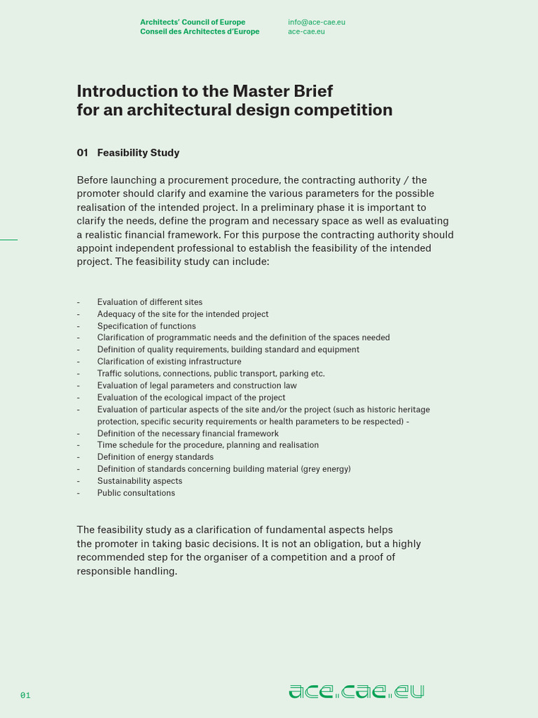 Master_Brief | PDF | Feasibility Study | Justice