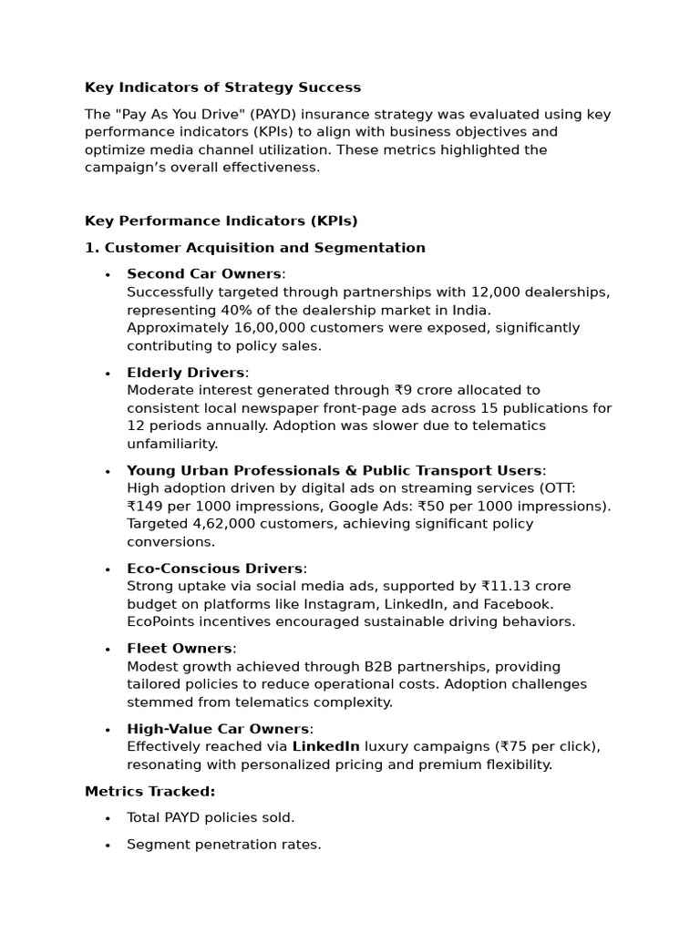 Group E - Measurements (Team3) | PDF | Performance Indicator | Advertising