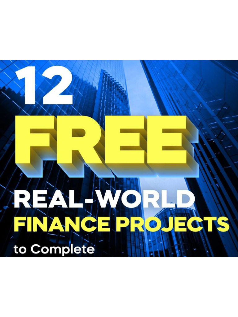 Free Finance Project | PDF