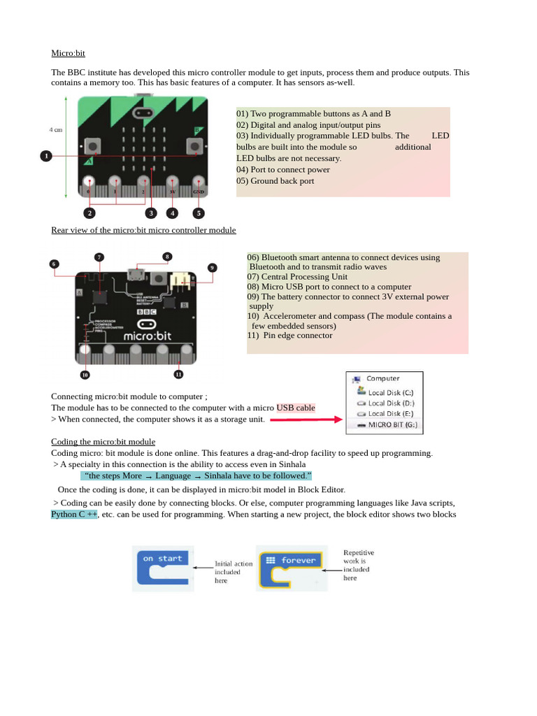 Ict Microcontrollers Study Matiriels | PDF | Microcontroller | Arduino