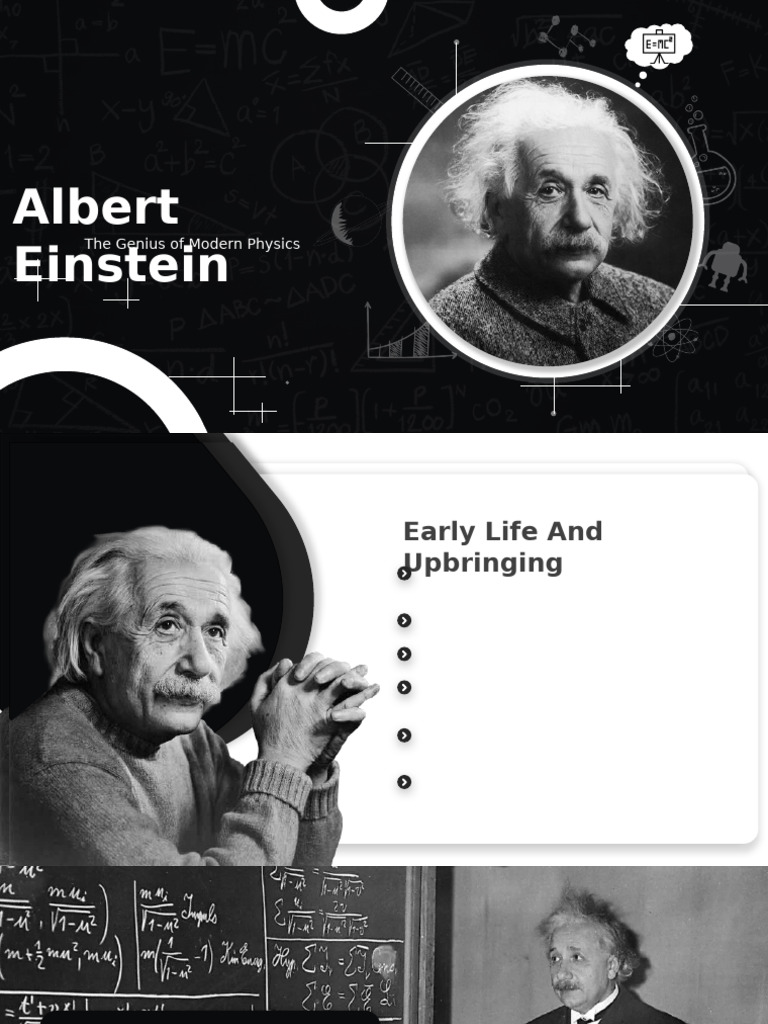 Presentation Albert Einstein Pdf Young Adult