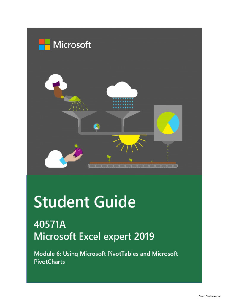 Student - Guide - Excel 6 | PDF | Computing | Data Management