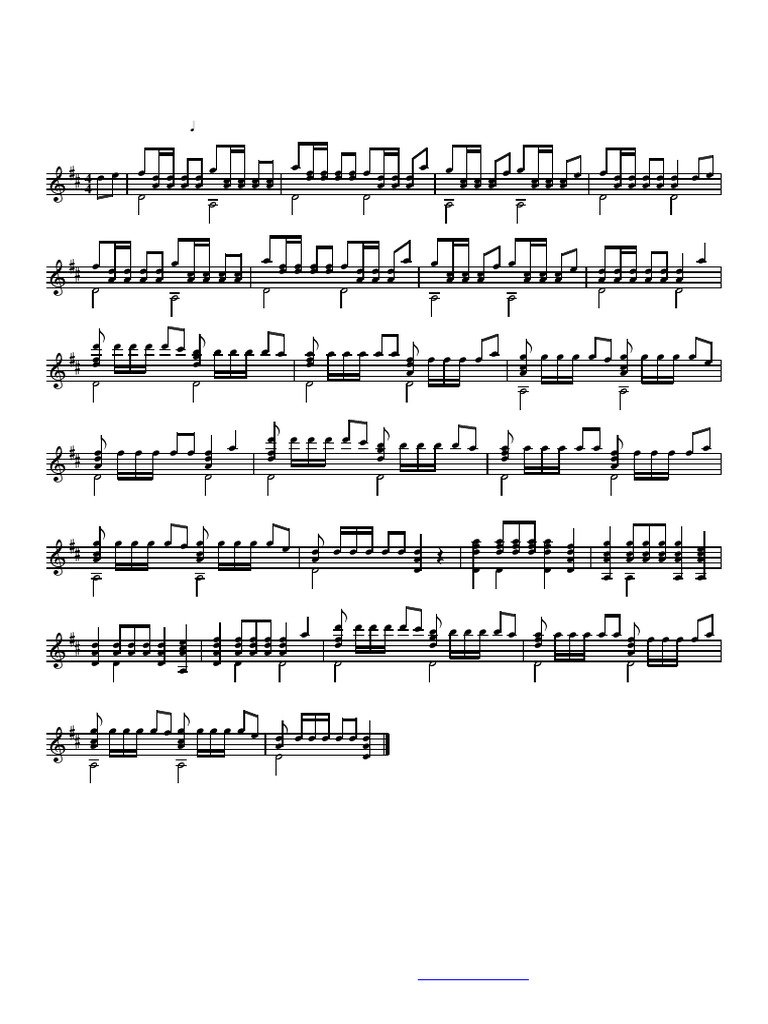 HAYDEN W. L. - Sweet Home - Variation 2 | PDF