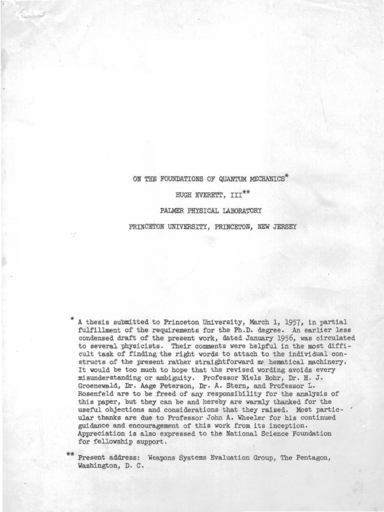 Everett Short Thesis As Defended | PDF