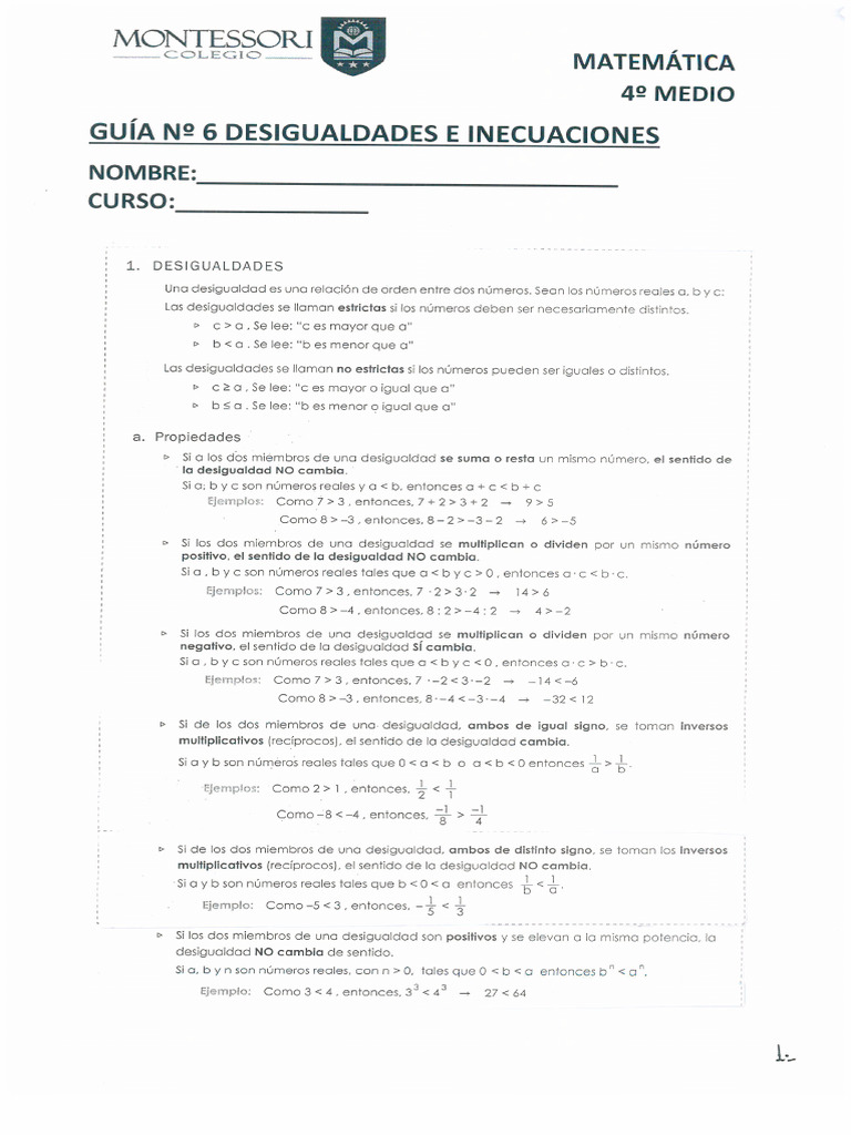 desigualdades e inecuaciones_09272022_153401 | PDF