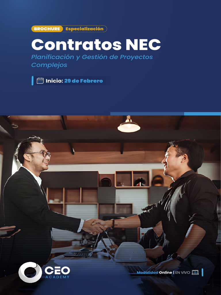 Contratos NEC | PDF | Planificación | Gestión de proyectos
