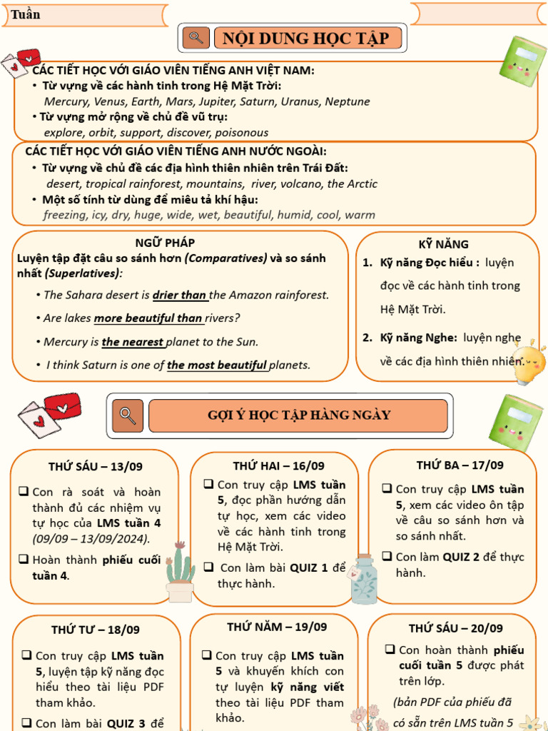 S4 W5 U2 Classletter | PDF